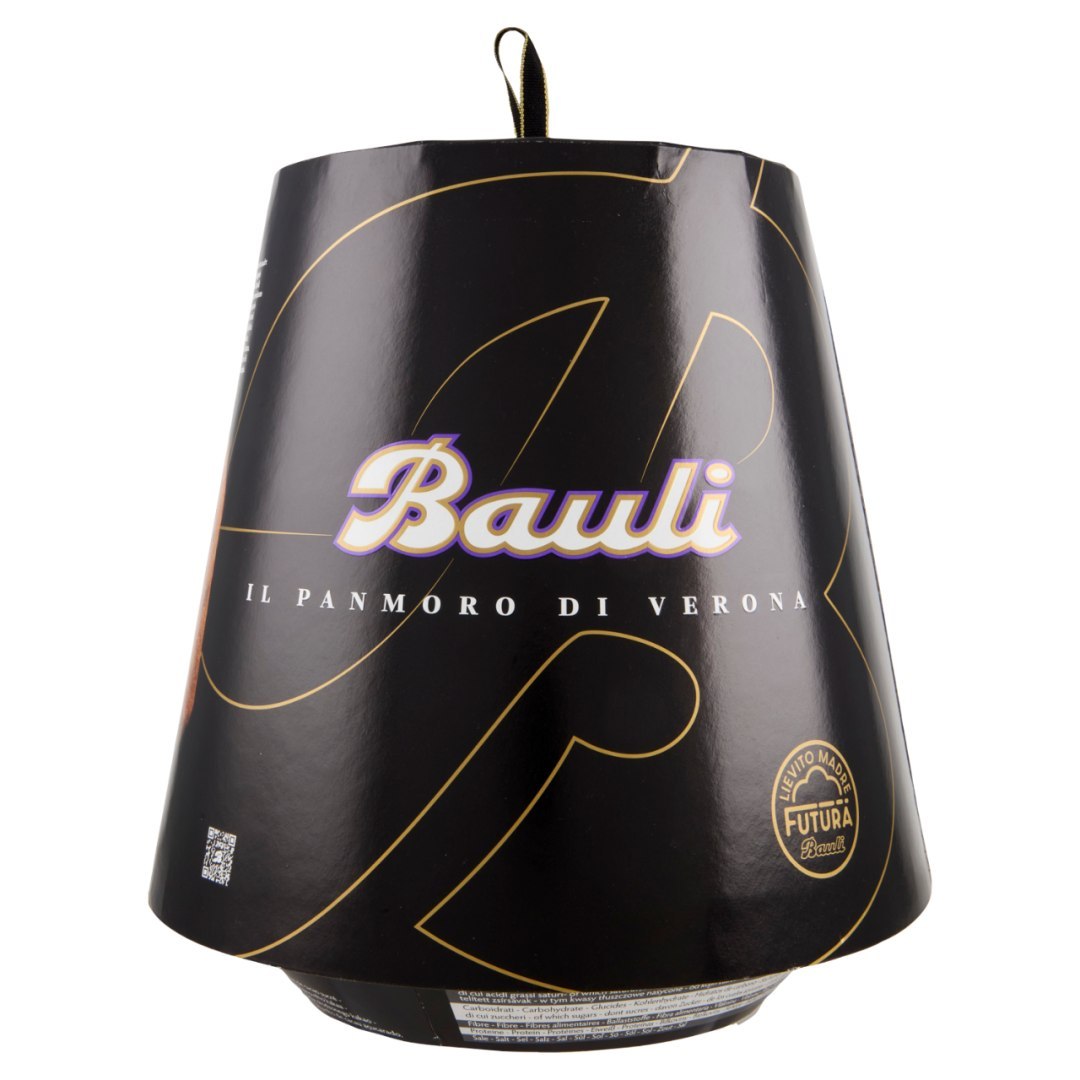 BAULI PANETTONE Panmoro di Verona Włoska Babka Czekoladowa Ciasto 1kg ...